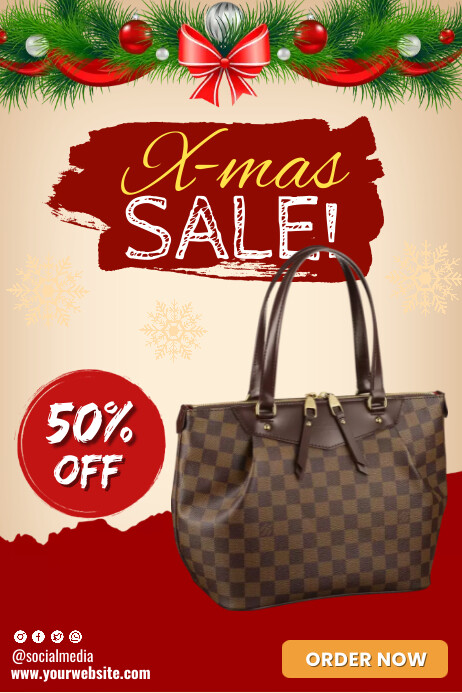 Plantilla de X-mas Sale | PosterMyWall