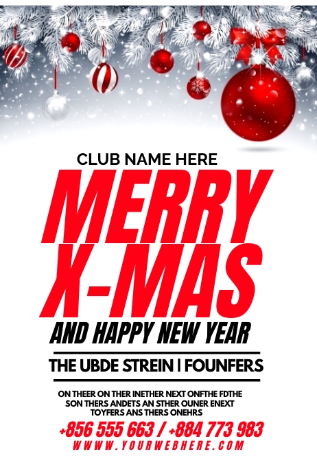 X mas sale Template | PosterMyWall