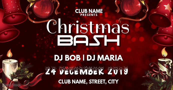 Xmas bash Template | PosterMyWall
