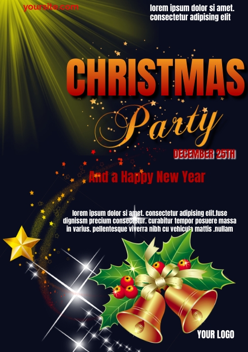 Xmas flyer Template | PosterMyWall