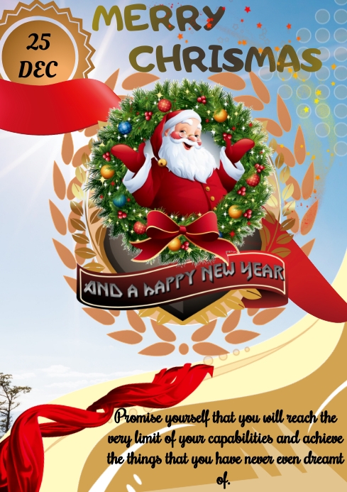 Plantilla de Flyer de Navidad de | PosterMyWall