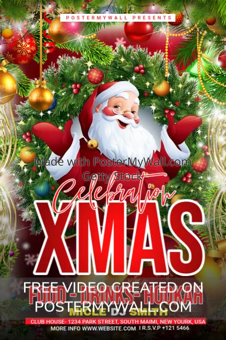 Plantilla de XMAS PARTY | PosterMyWall