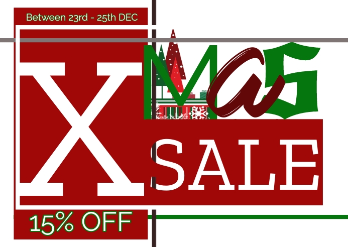 Copy of XMAS SALE | PosterMyWall