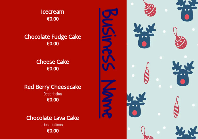 Xmas sweets Template | PosterMyWall