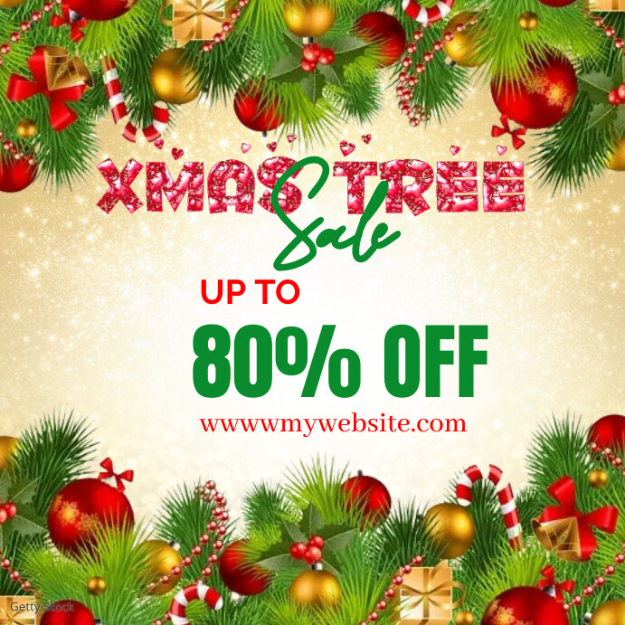 xmas tree sale flyers Template | PosterMyWall