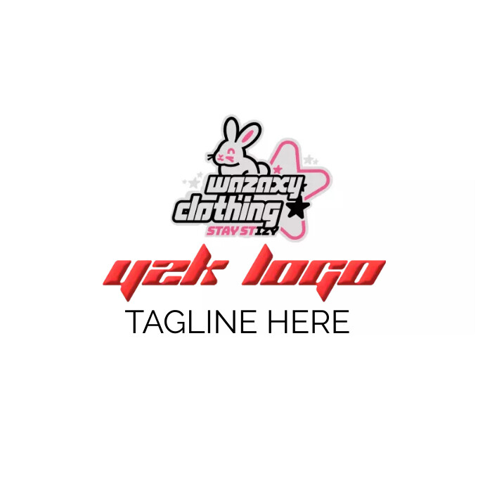 Y2K LOGO Template | PosterMyWall