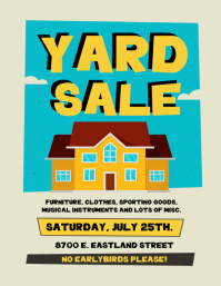 YARD SALE Template | PosterMyWall