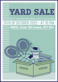 Yard Sale Ad Template | PosterMyWall