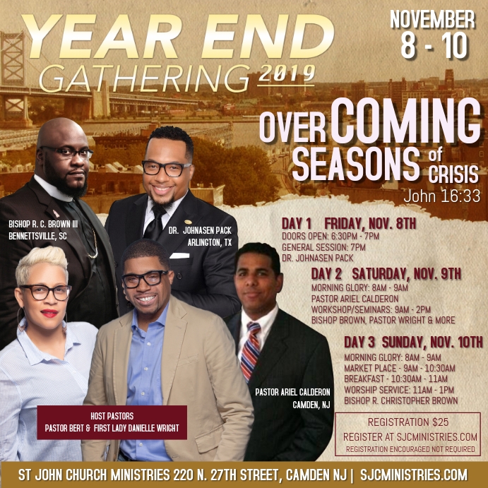 Year End Gathering 2019 Template | PosterMyWall