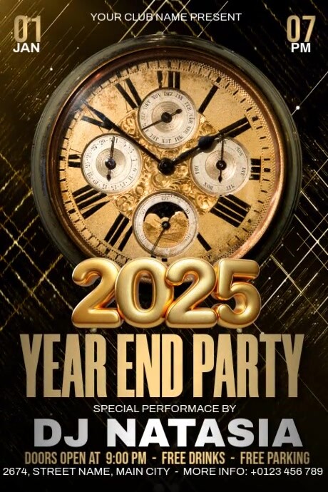Year End Party Template | PosterMyWall