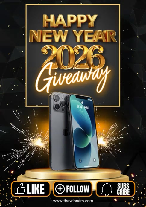 Year-End Raffle Template | PosterMyWall