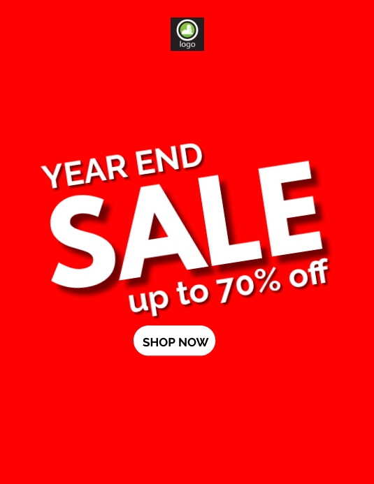 YEAR END SALE Template | PosterMyWall