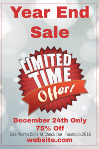 Year End Sale Template | PosterMyWall
