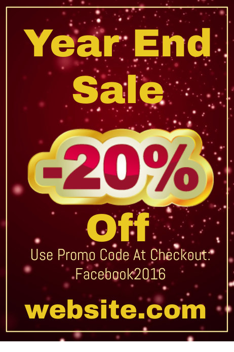 Year End Sale Template | PosterMyWall
