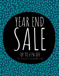 Year End Sale Flyer Template | PosterMyWall