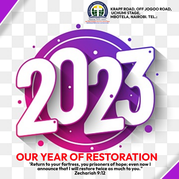 year of restoration Template | PosterMyWall