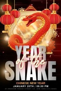 Purple Vintage Chinese Party Poster Template | PosterMyWall