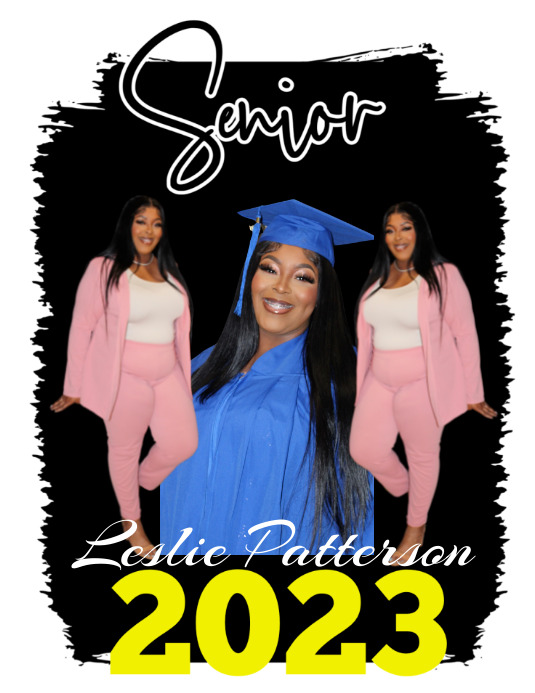 Yellow | Senior | Class of 2023 | Grad PNG Templat | PosterMyWall