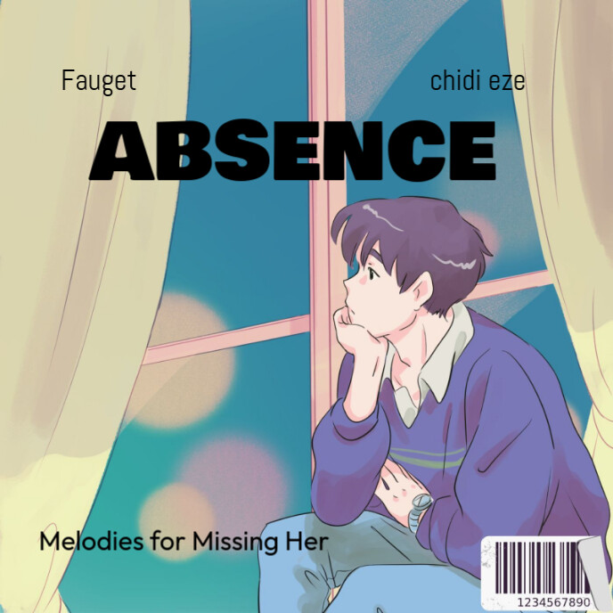Yellow Absence Album Cover Template | PosterMyWall