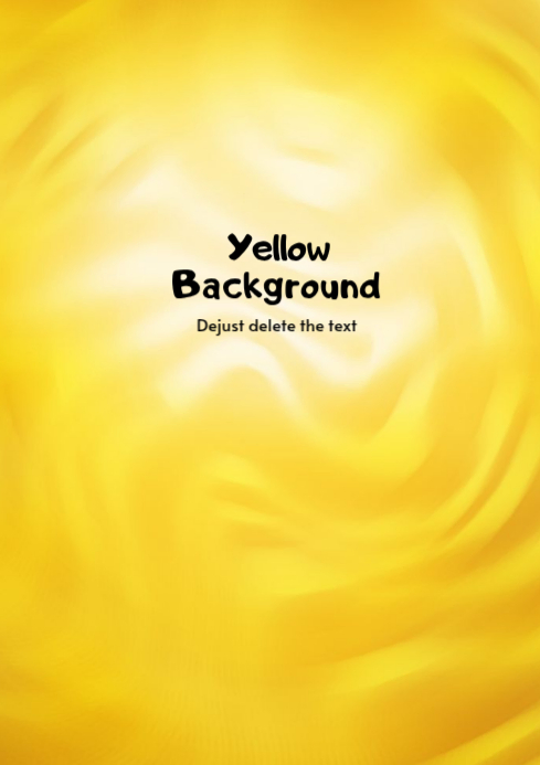 Yellow abstract background Template | PosterMyWall