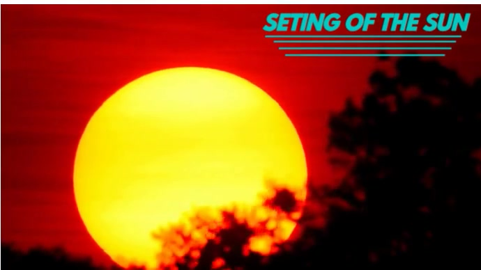 Yellow Abstract Raising Sun Youtube Thumbnail Template | PosterMyWall