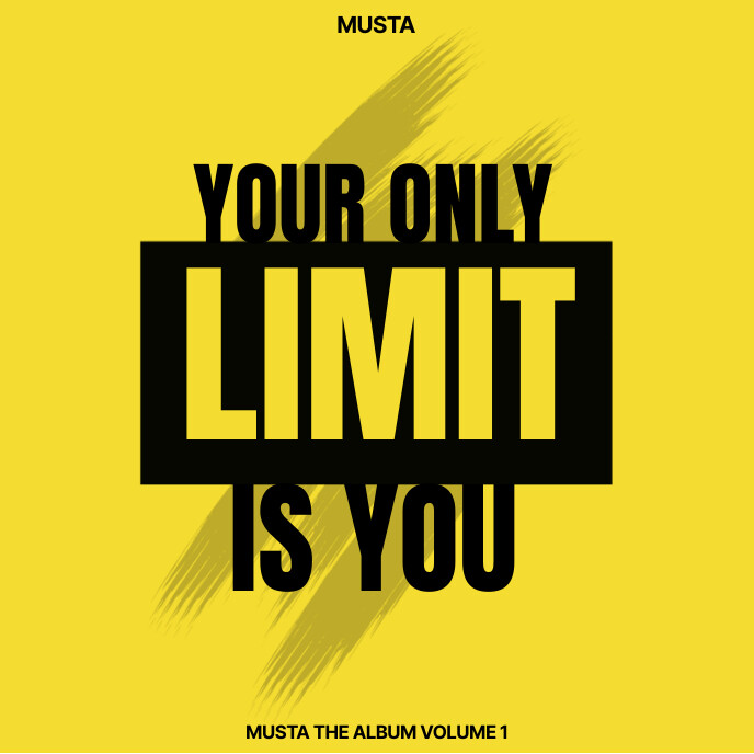 Yellow Album Cover Template | PosterMyWall