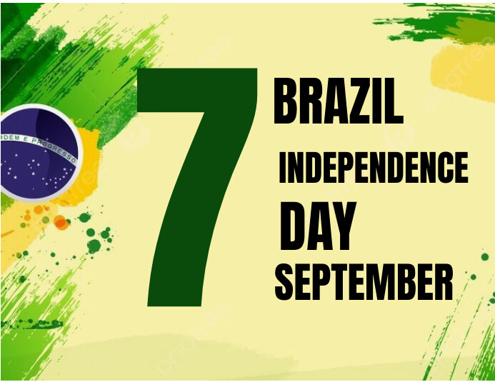 Yellow Brazil Independence Day Flyer (us Let Templat | PosterMyWall
