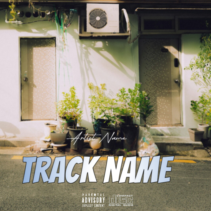 Yellow Cd Album Cover Template | PosterMyWall