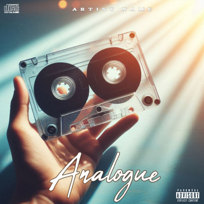 Yellow Cd Mixtape Album Cover Album Cover Template | PosterMyWall