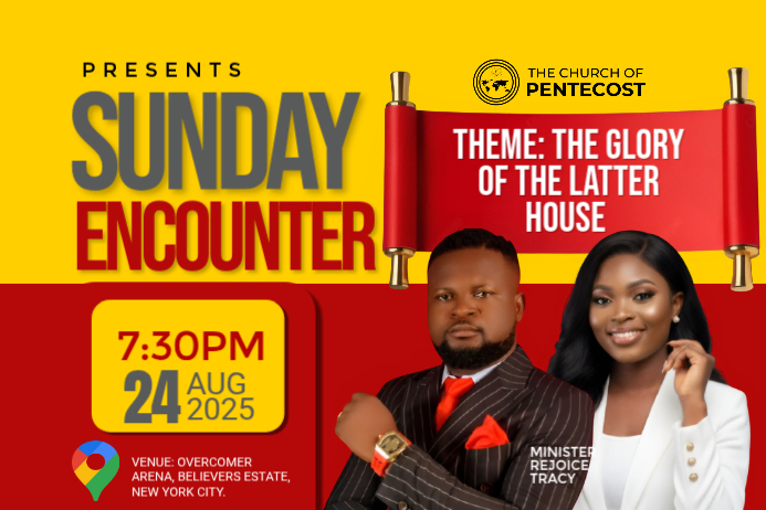 Yellow Church Event Poster Template | PosterMyWall