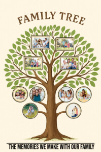 Family Tree Poster Template | PosterMyWall