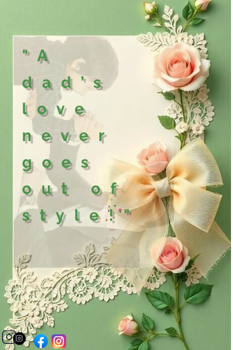 Copy of Yellow Father's Day Template Poster | PosterMyWall