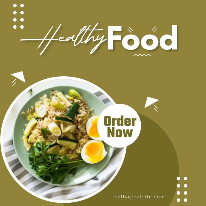 Yellow Food Menus Instagram Post Template | PosterMyWall