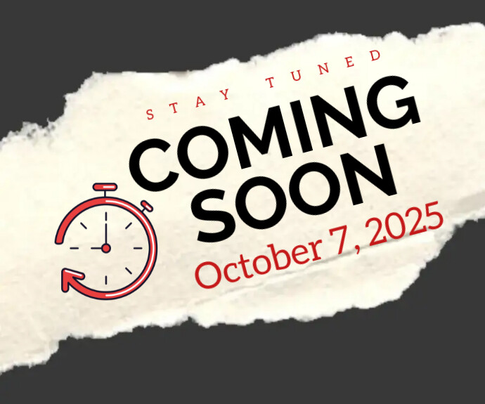 Plantilla de Yellow Grunge Coming Soon Torn Paper Backgrou | PosterMyWall