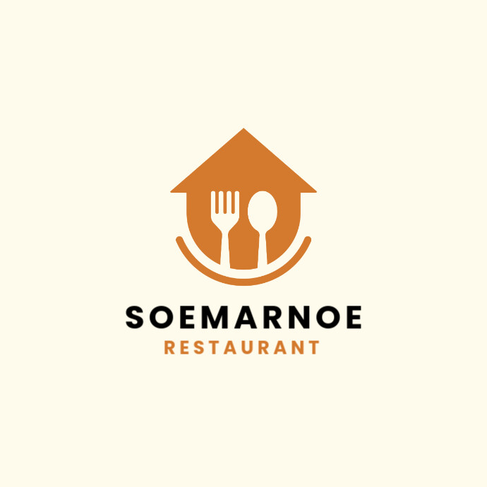 Copy of Yellow Illustrative Restaurant Logo Logo | PosterMyWall
