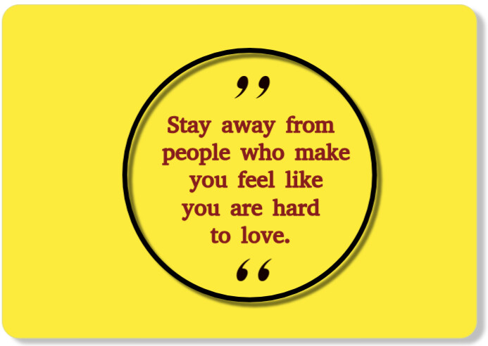 Yellow Illustrative Yellow Love Quote Postcard Template | PosterMyWall