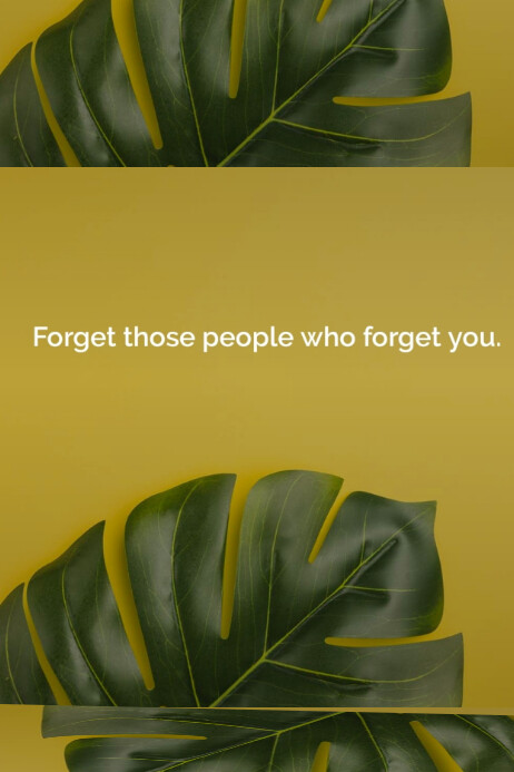 Yellow Inspirational Quote Poster templaat | PosterMyWall