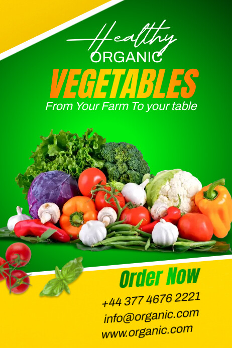 Yellow Joyful Agriculture Poster Template | PosterMyWall