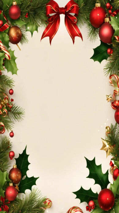 Yellow Joyful Christmas Frame Instagram Story Template | PosterMyWall