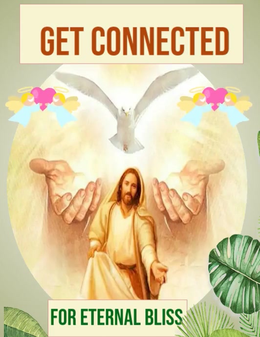 Copy of Yellow Joyful Faith Flyer (us Letter, Christ is calling ...