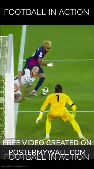 Copy of Yellow Joyful Football In Action Instagram Reel | PosterMyWall