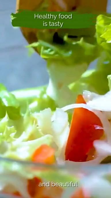 Plantilla de Yellow Joyful Healthy Food Instagram Reel | PosterMyWall
