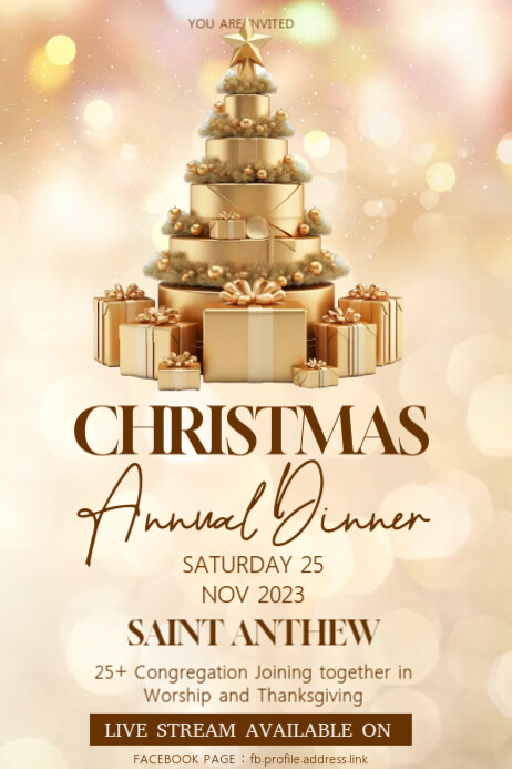 Yellow Joyful Merry Christmas Poster Template | PosterMyWall