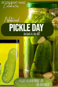 National Pickle Day Template | PosterMyWall