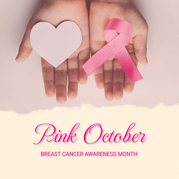 Copy of Yellow Joyful Pink October Instagram Post | PosterMyWall