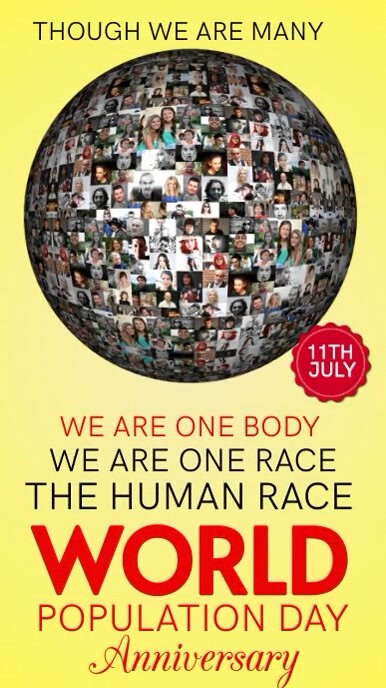 Yellow Joyful Population Instagram Story Template | PosterMyWall