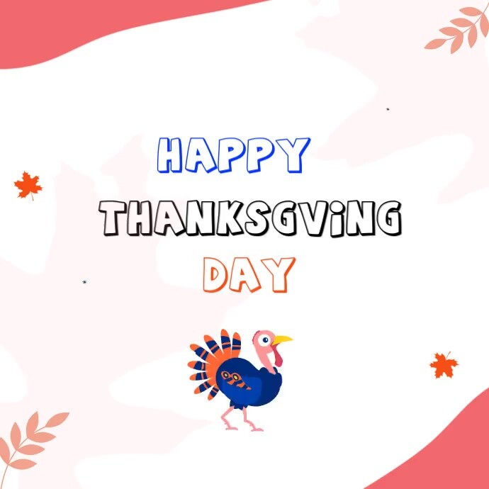 Yellow Joyful Thanksgiving Instagram Post Template | PosterMyWall