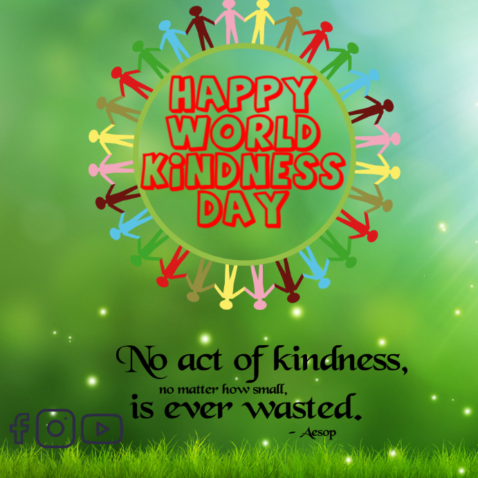 Yellow Kindness Instagram Post Template | PosterMyWall