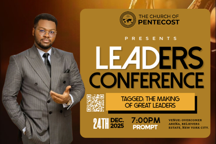 Yellow Leadership Conference Poster Template | PosterMyWall