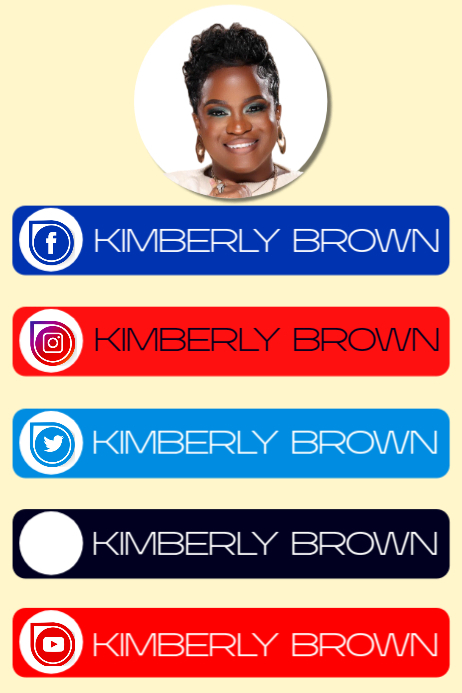 Yellow Maximalist Contact Us Poster Template | PosterMyWall